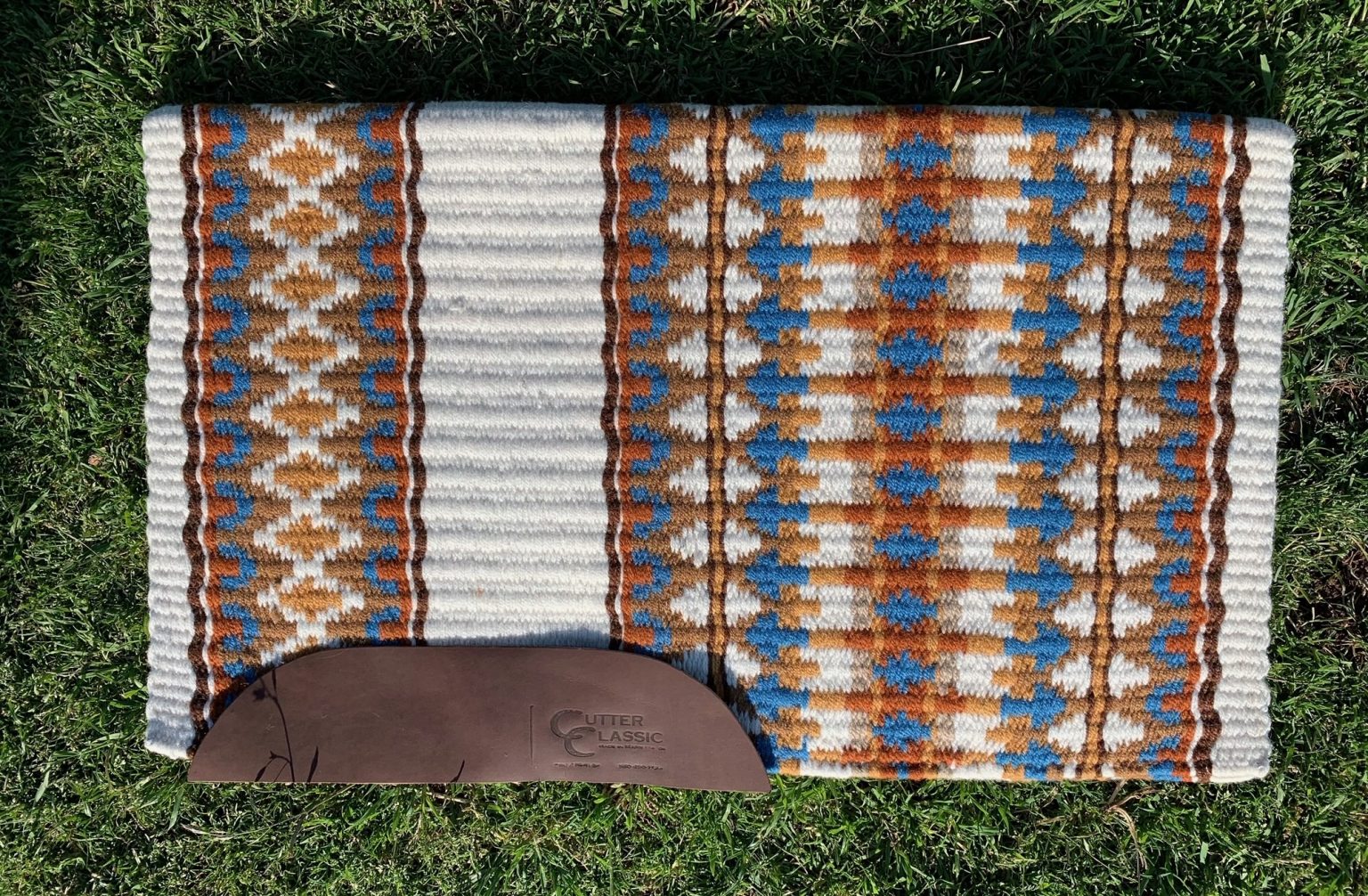 Double Arrow - Heavyweight Saddle Blanket For Horseback Riding